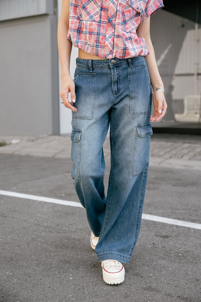Jean Cargo pour femme | Freeman T. Porter