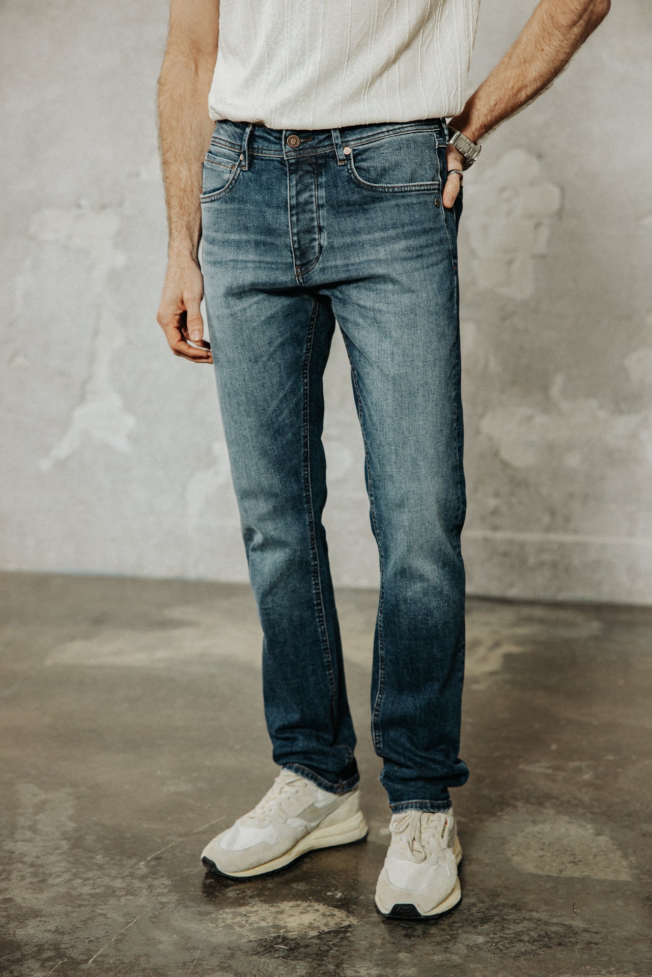 Jeans droit ajusté Jimmy, slam | Freeman T. Porter