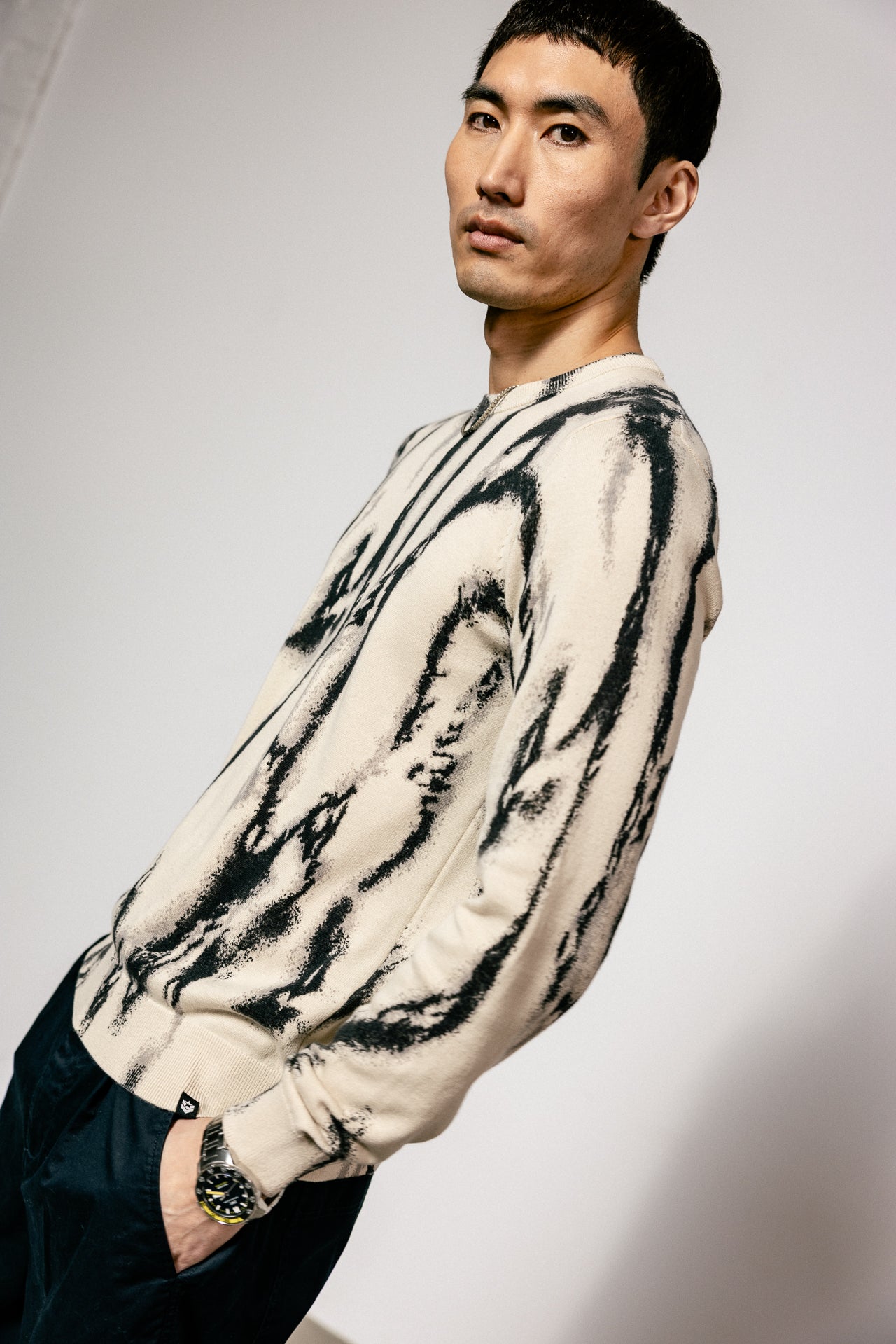 Sonny Shima straight fit sweater, original | Freeman T. Porter